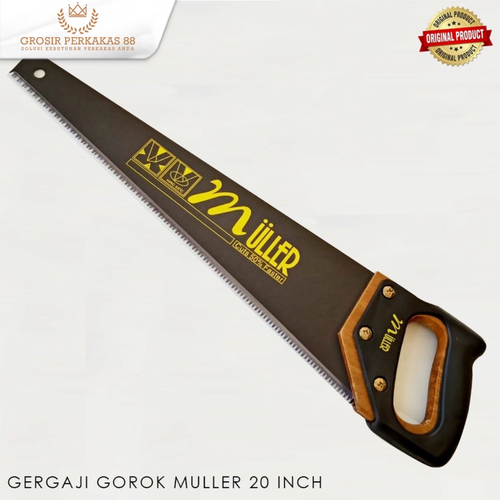 Jual Gergaji Potong Kayu Tangan Graji Belah Geraji Muller 18 20 Inch ...