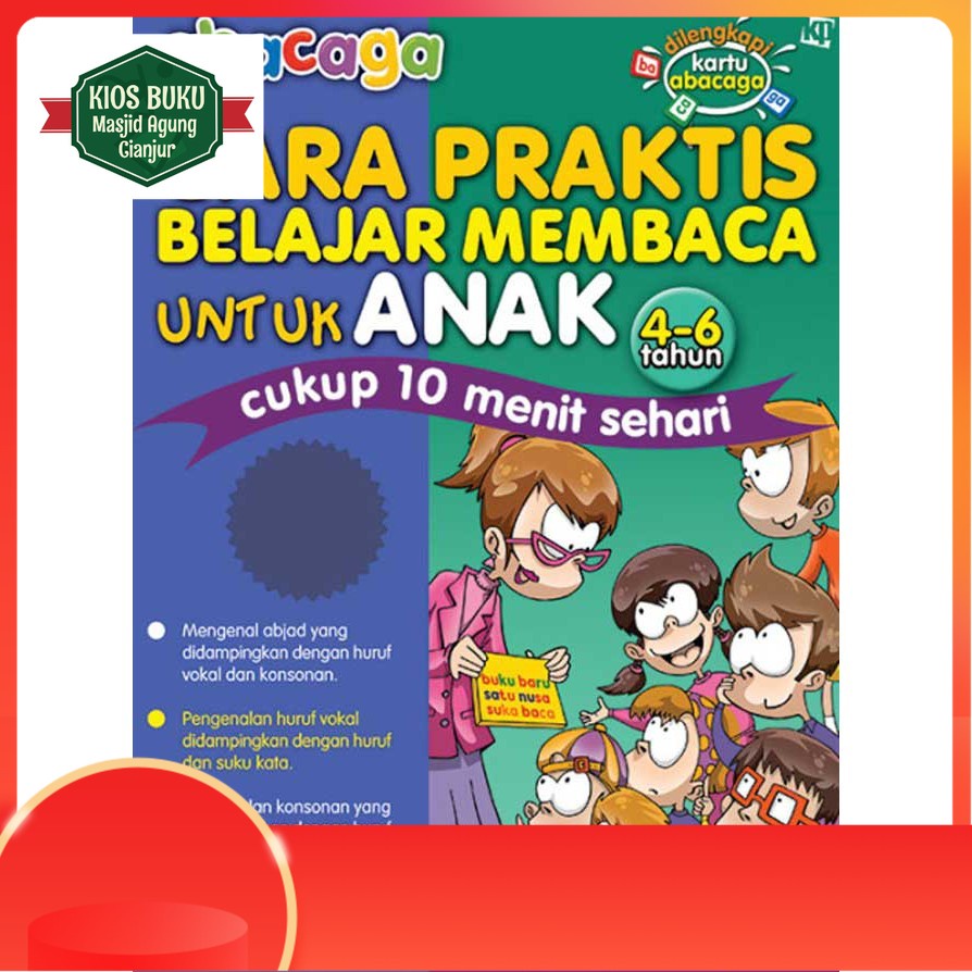 Jual Abacaga: Cara Praktis Belajar Membaca untuk Anak | Shopee Indonesia