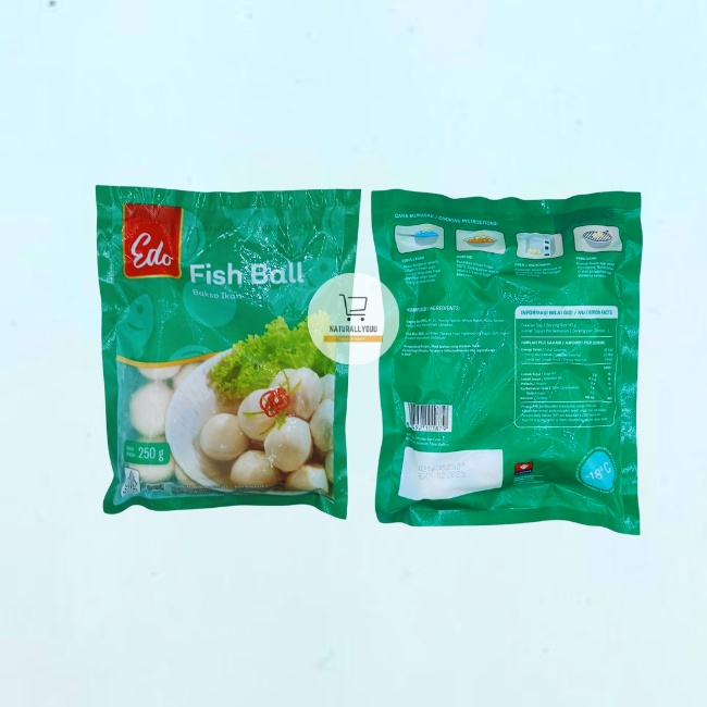 Jual Edo Fish Ball 250gr Bakso Ikan Frozen Beku | Shopee Indonesia