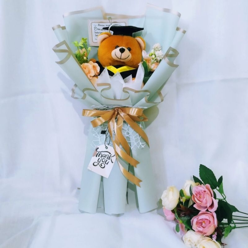 Jual Buket Boneka Special Toga Wisuda/ Give Graduation / Bouket ...
