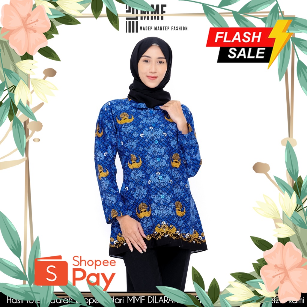 Jual SRAGAM HARI PAHLAWAN //Seragam Korpri Terbaru Seragam Batik Korpri Wanita Terbaru 2022 ...