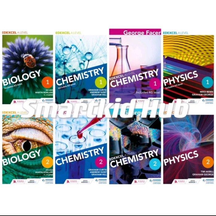Jual Buku Edexcel A Level Biology Chemistry Physics Level 1/2 Student ...