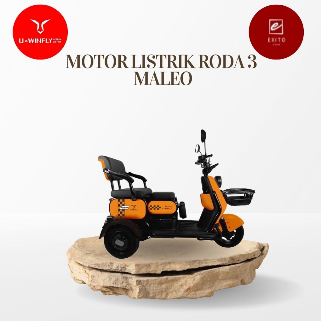 Jual SEPEDA MOTOR LISTRIK RODA 3 MALEO UWINFLY INDONESIA | Shopee Indonesia