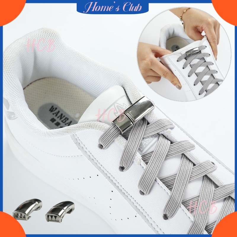 Jual HCB 2PCS Tali Sepatu Magnet Elastis / Tali Sepatu Simple / Lazy ...