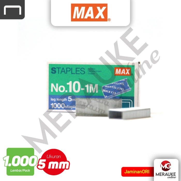 Jual Staples / Refill Stapler MAX No. 10-1M | Shopee Indonesia