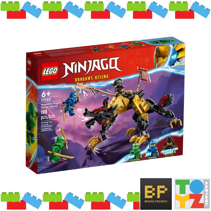 Jual Lego 71790 Ninjago - Imperium Dragon Hunter Hound - Tp01 | Shopee ...