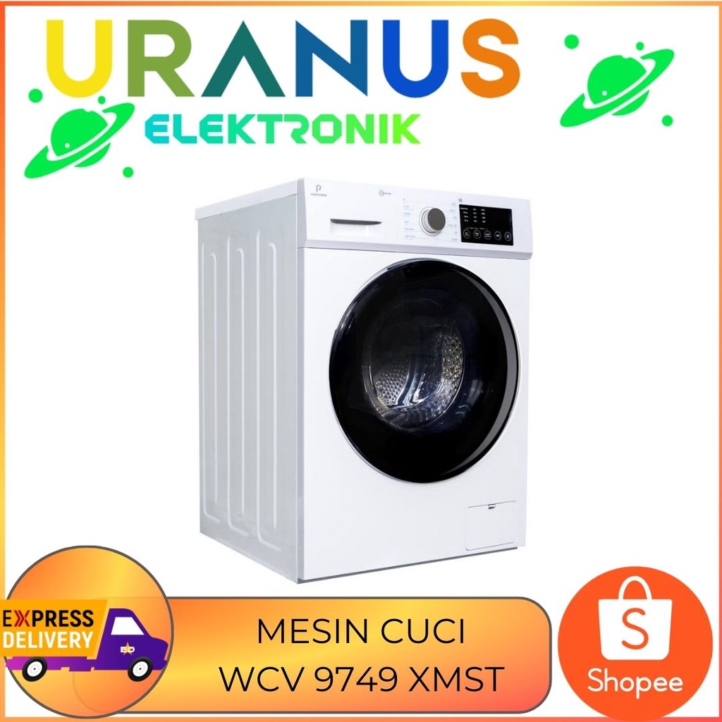 Jual Beko Mesin Cuci Front Loading 9 Kg Inverter WCV9749XMST WCV 9749 ...