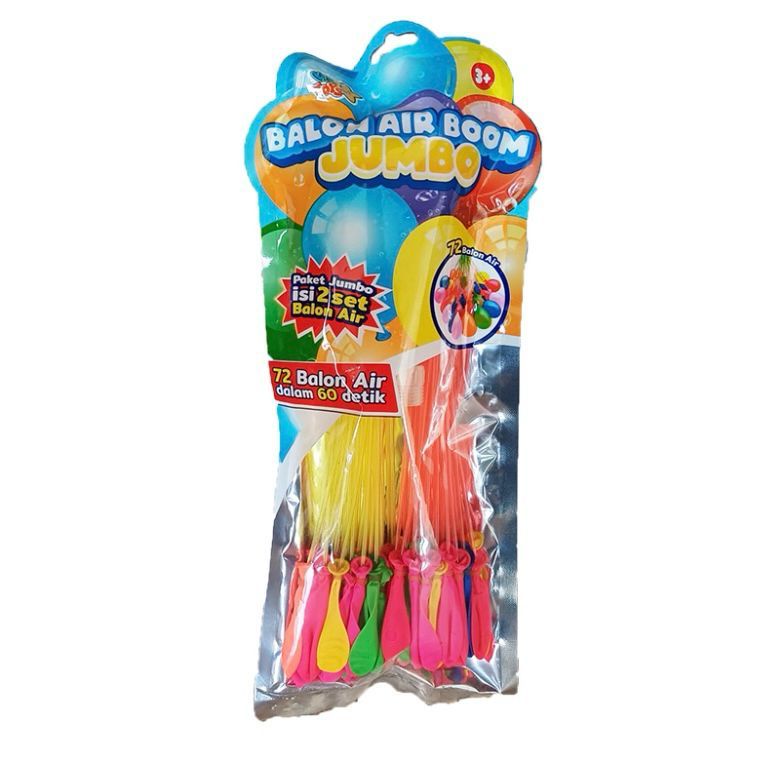Jual DENO BALON AIR BOOM JUMBO magic water balloon lempar family pool ...