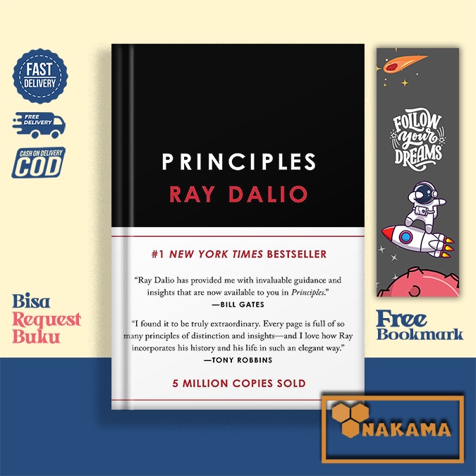 Jual Principles: Life and Work by Ray Dalio (English Version) | Shopee ...