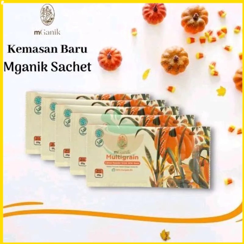 Jual MGANIK MULTIGRAIN SACHETAN / ECERAN HALAL BPOM ORIGINAL SACHET ...