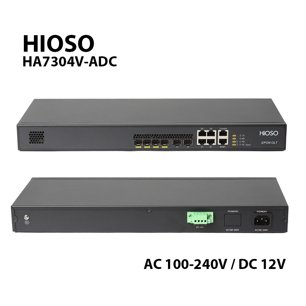 Jual Hioso HA7304V-ADC 4 Ports EPON ONU OLT AC DC 12V | Shopee Indonesia