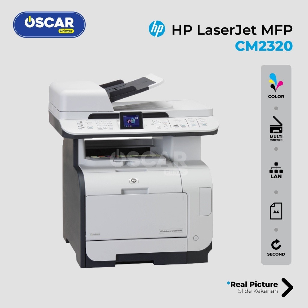 Jual Mesin Fotocopy Mini Warna HP Laserjet CM2320 MFP | Print Scan Copy | Shopee Indonesia