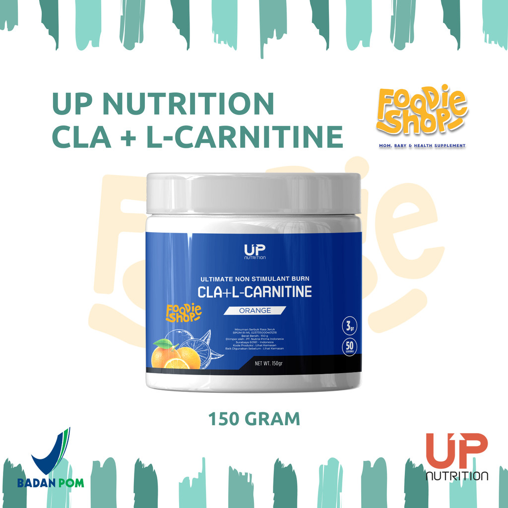 Jual UP Nutrition CLA + L-Carnitine 150 Gram | Ultimate Non Stimulant ...