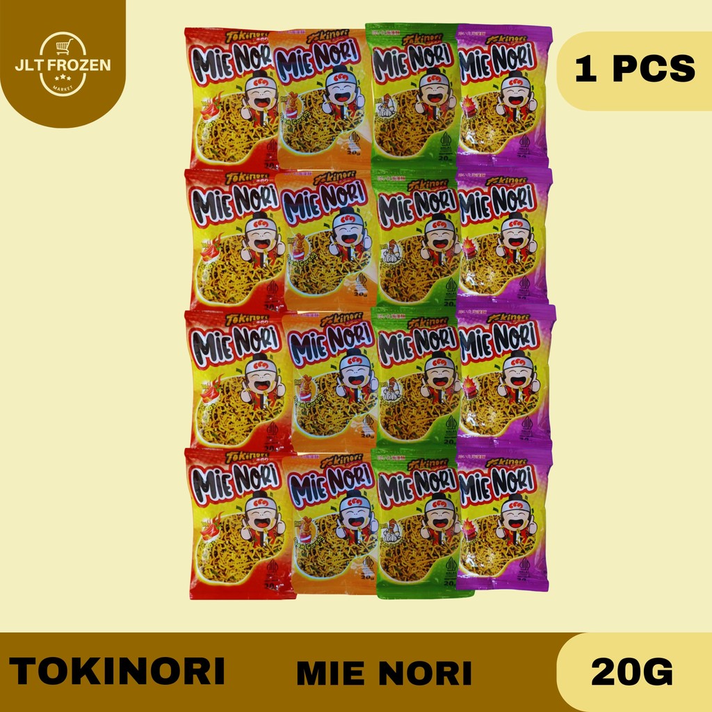 Jual Tokinori Mie Nori / Mie Krispi / Snack Mie / Cemilan / Rasa Pedas ...