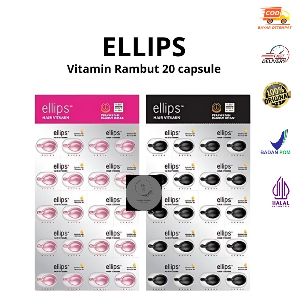 Jual Ellips Vitamin Rambut (20 Capsule) | Shopee Indonesia