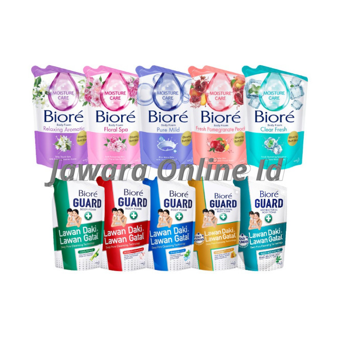 Jual Biore Body Wash Guard Deo Protect Sabun Mandi Cair 800ml/400ml | Shopee Indonesia