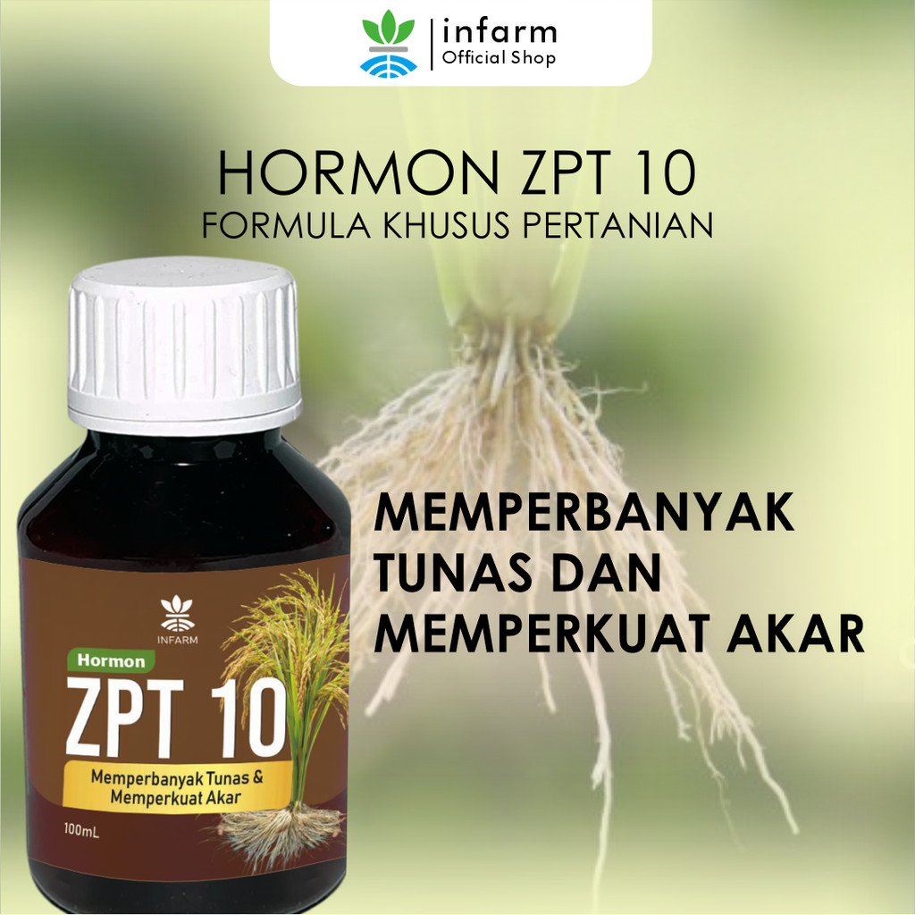 Jual INFARM - Perangsang Akar ZPT 10 Penguat Batang Akar Tanaman 100ML ...