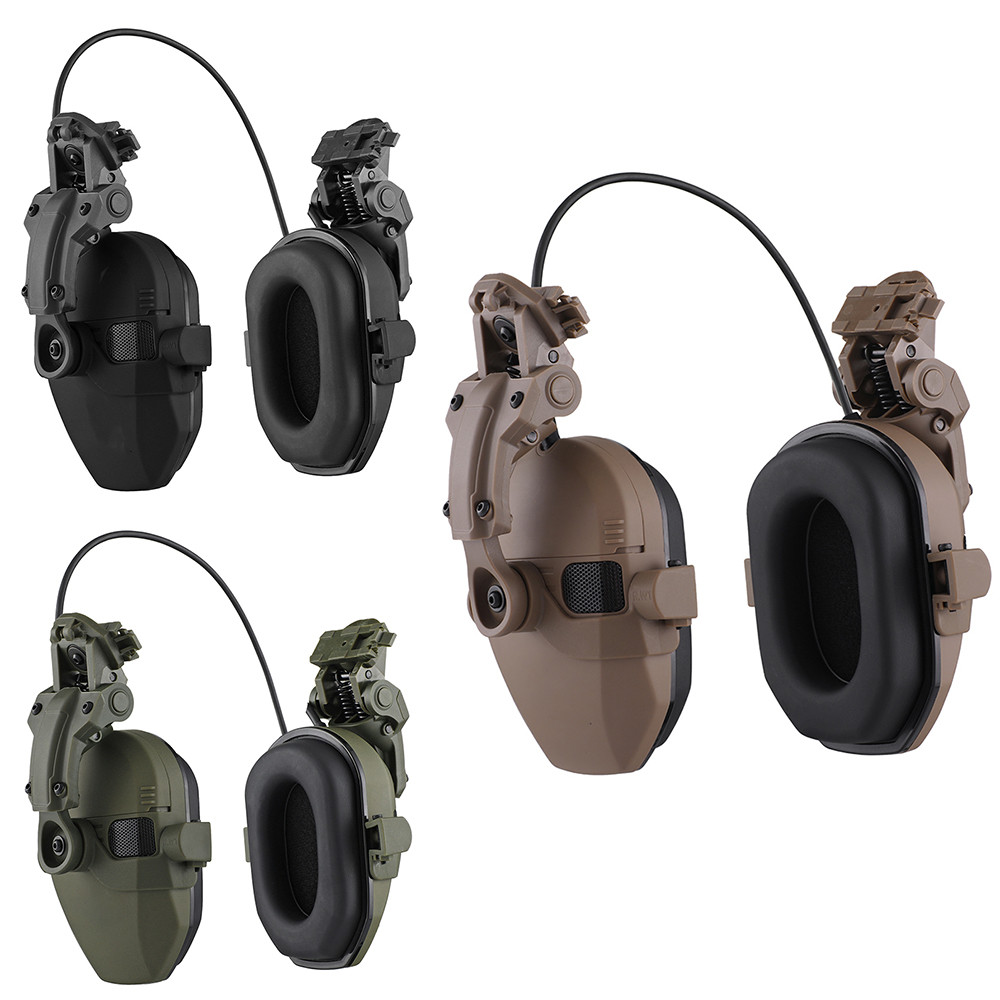 Jual Hearing Ear Protect Electronic Shooting Earmuffs NRR 24dB Noise ...
