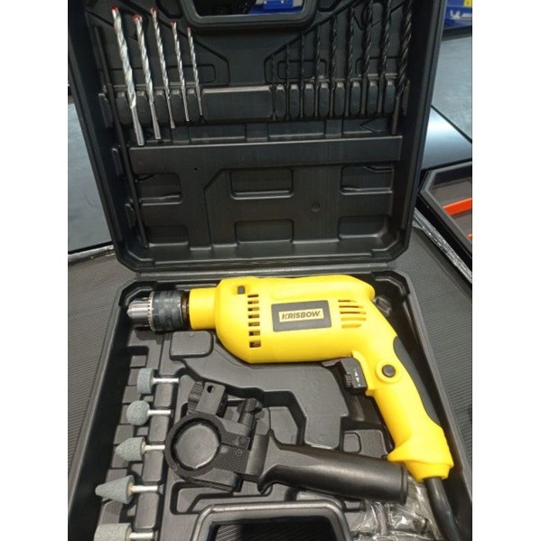 Jual KRISBOW - IMPACT DRILL 21 SET 13MM / MESIN BOR LISTRIK | Shopee ...