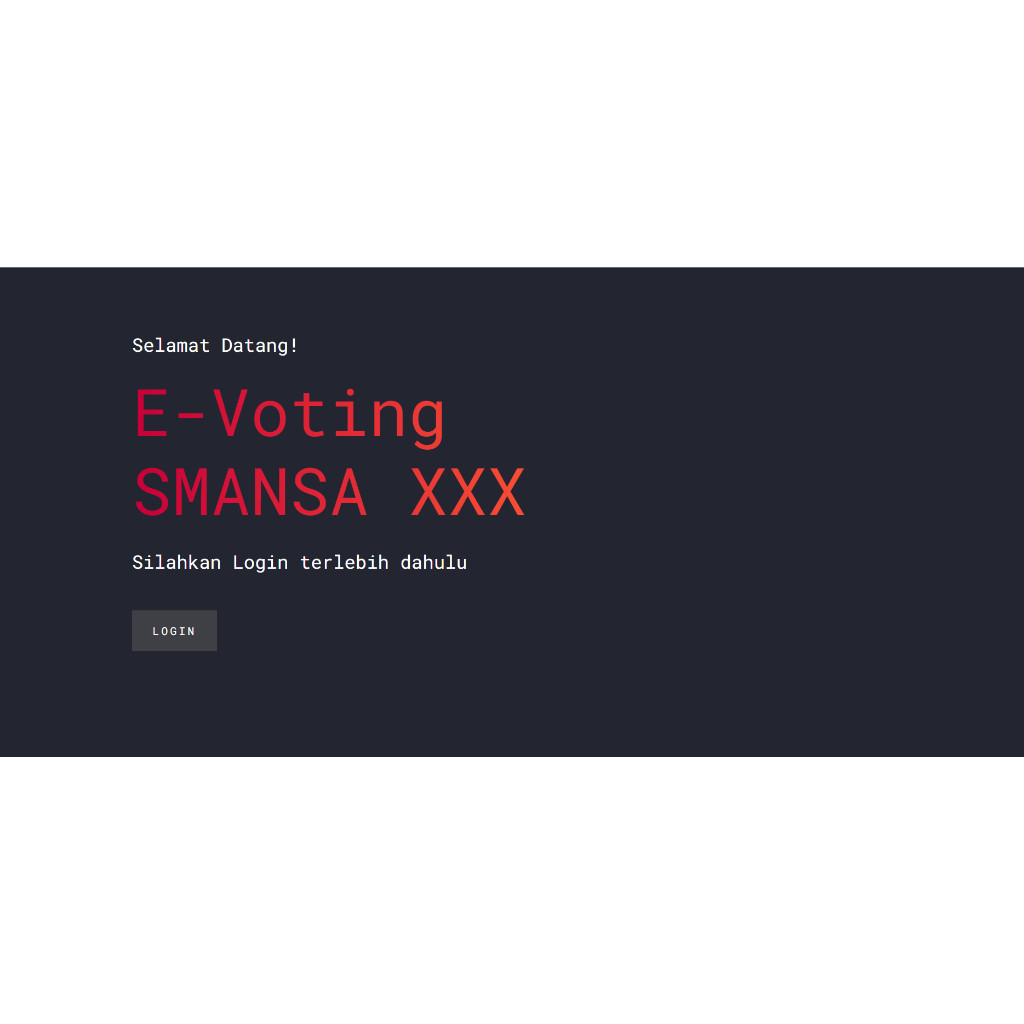 Jual Source code Aplikasi e-Voting Ketua Osis Berbasis Web | Shopee Indonesia