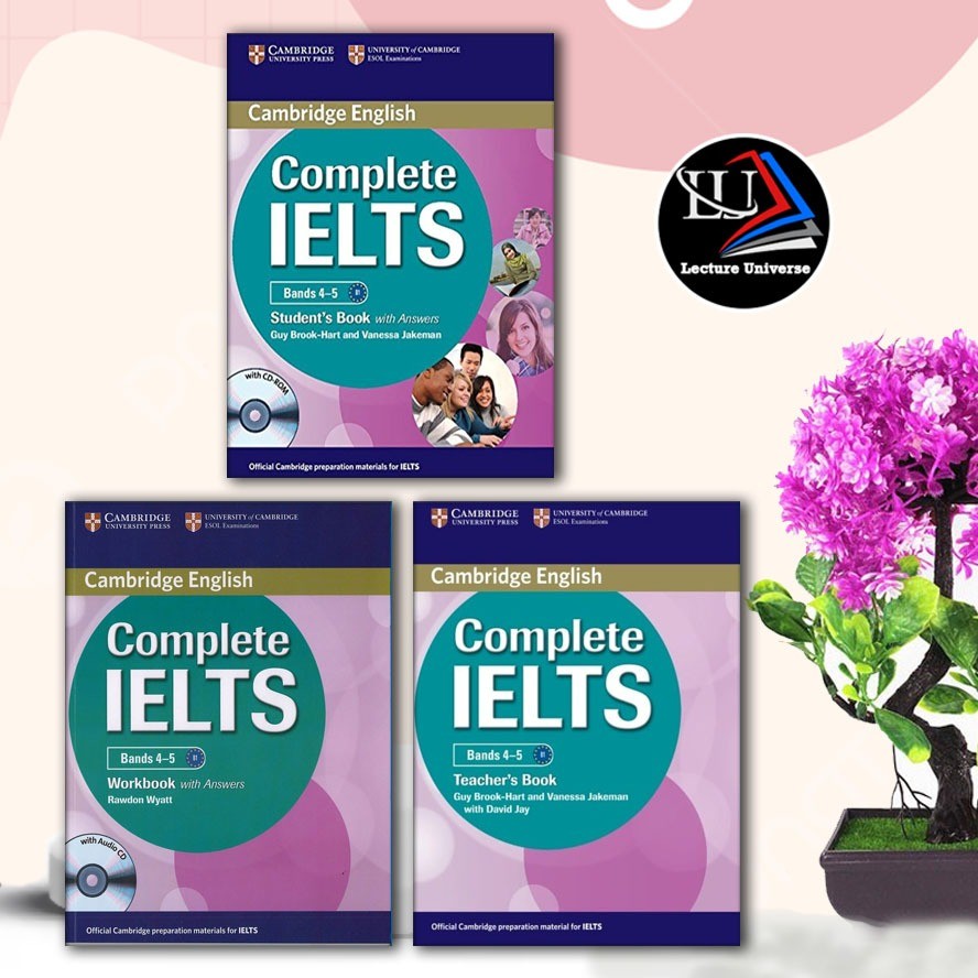 Jual Reprint Complete Ielts Bands 4 - 5 Students Book - Workbook ...