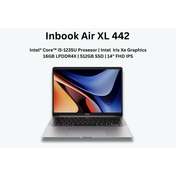 Jual INFINIX INBOOK AIR PRO+ OLED i5 1334U 16GB 512GB W11 14" 2.8K ...