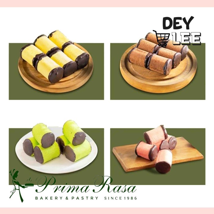Jual PRIMARASA Banana Roll Aneka Rasa Bandung Prima Rasa | Shopee Indonesia