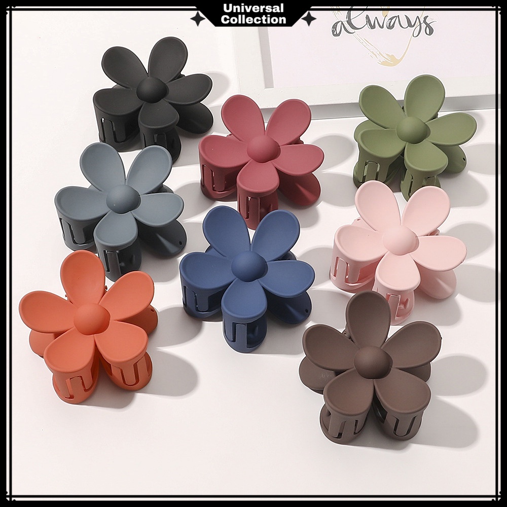 Jual 7.5CM - JEPITAN RAMBUT SALON KOREA DOFF MODEL BUNGA / JEDAI SALON ...