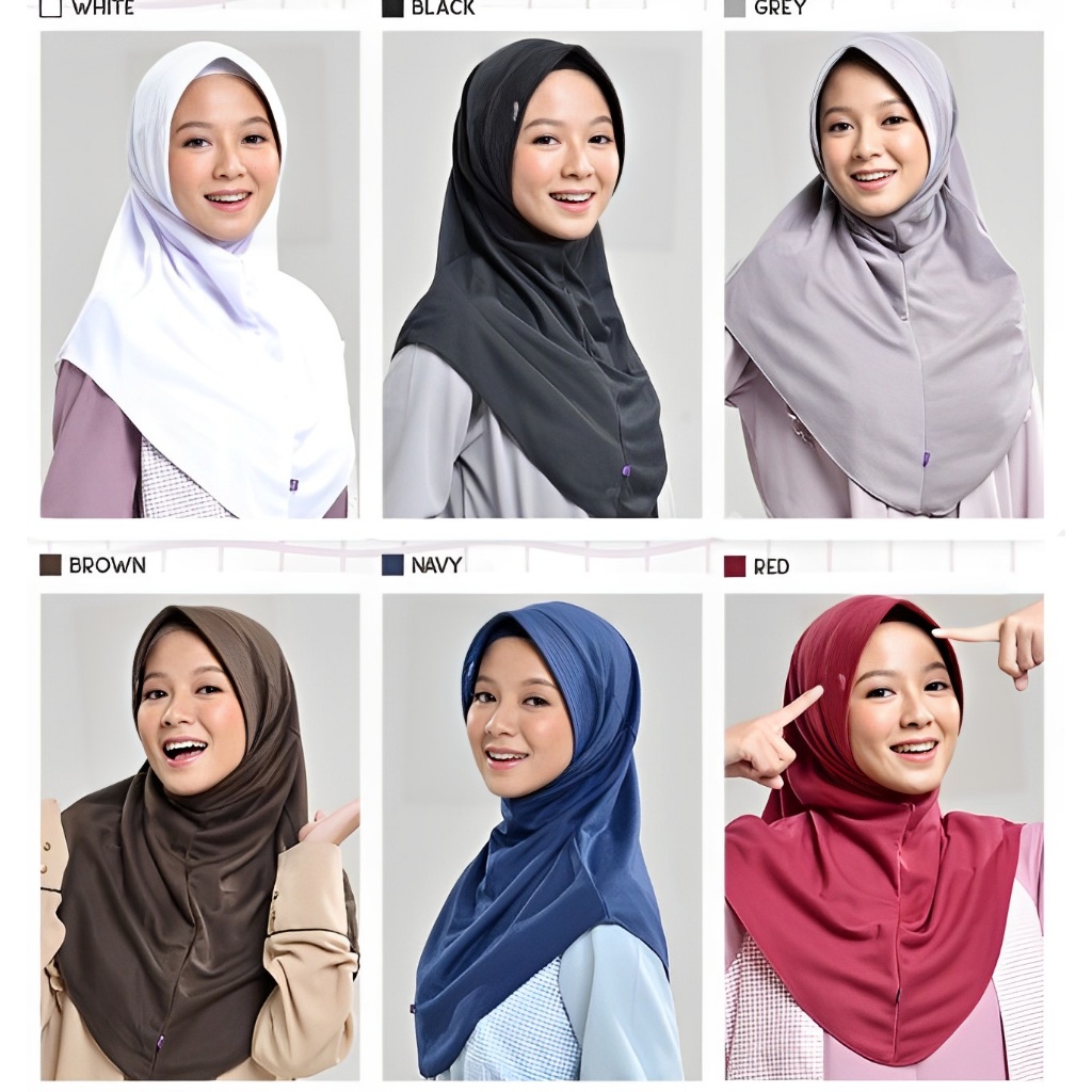 Jual Rabbani Hijab instan terbaru pet kecil antem Model NEO KARIMUN ori ...