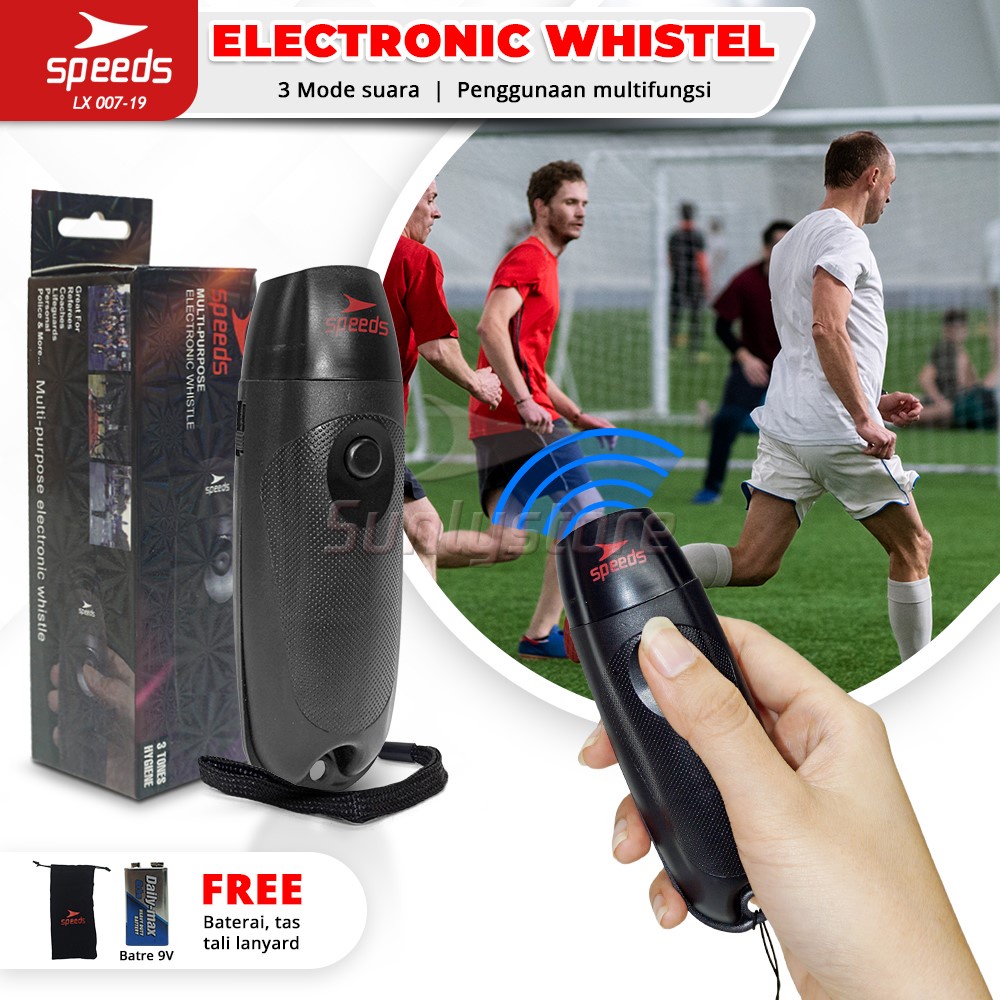 Jual SPEEDS Peluit Wasit Pluit Electronic Whistle Olahraga Periwitan ...