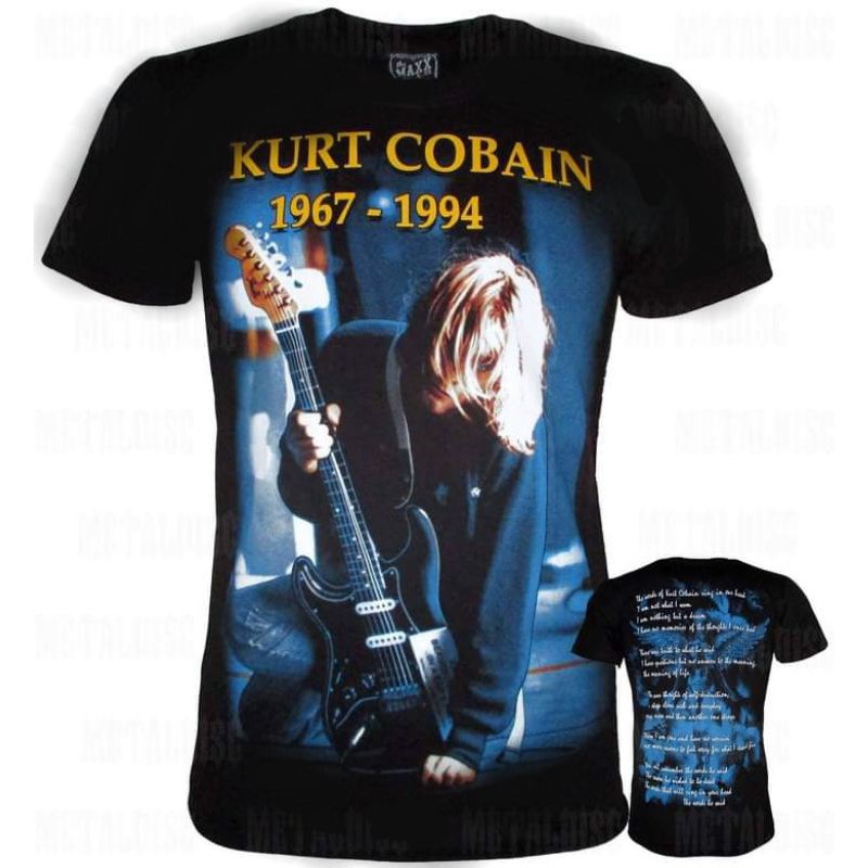 Jual . Baju Band Rock NIRVANA, TheMAXX COBAIN | Shopee Indonesia