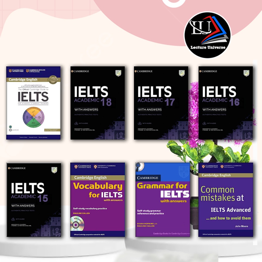 Jual Cetak Buku Paket 8 Khusus Cambridge Official Guide for IELTS 15 ...