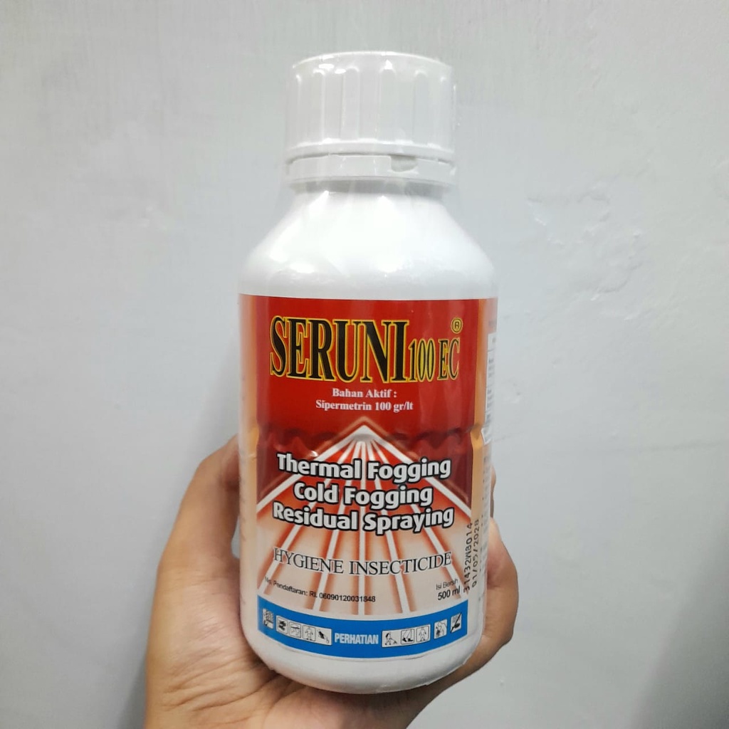 Jual Obat Fogging SERUNI 100 EC 500ml Insektisida Foging Nyamuk DBD Malaria | Shopee Indonesia