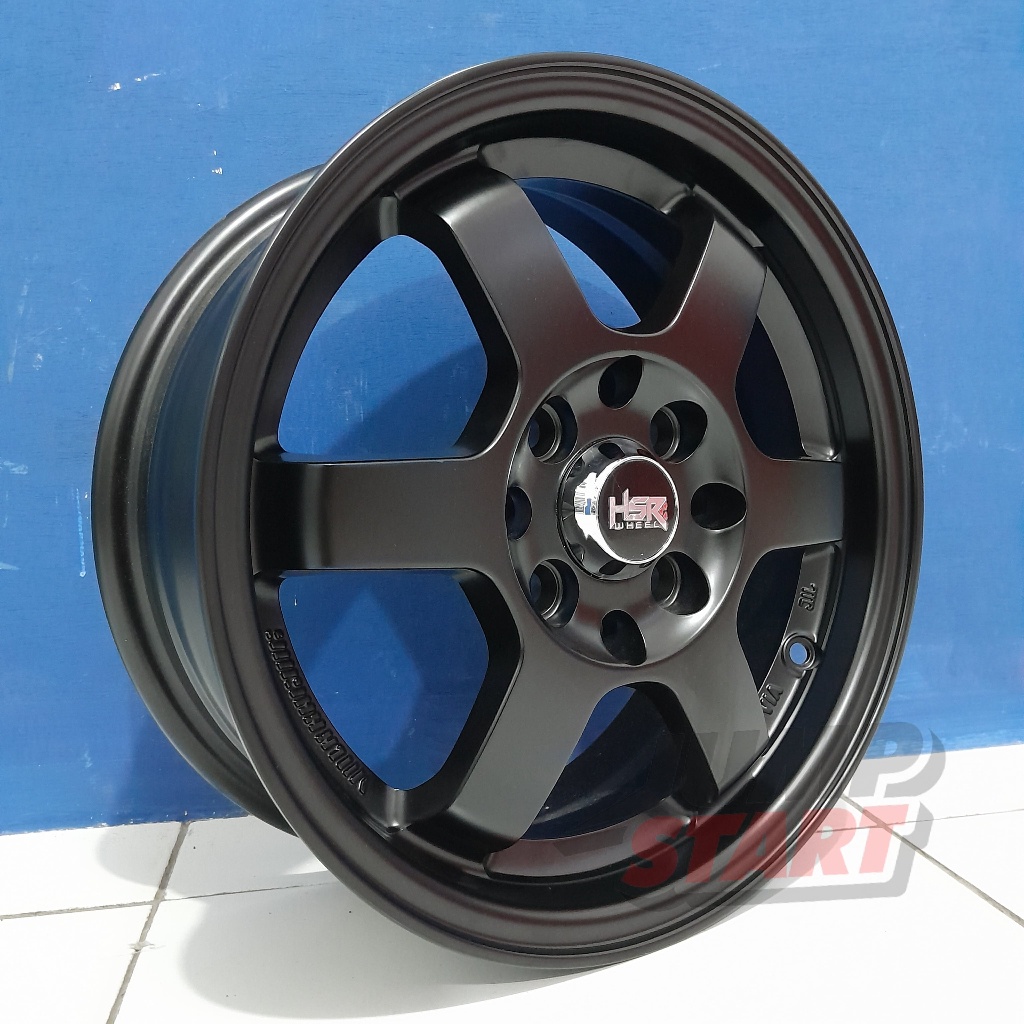 Jual Velg mobil Agya Calya Sigra Jazz City ring14 Hsr tokyo pcd 4 pelek mobil racing hsr warna ...