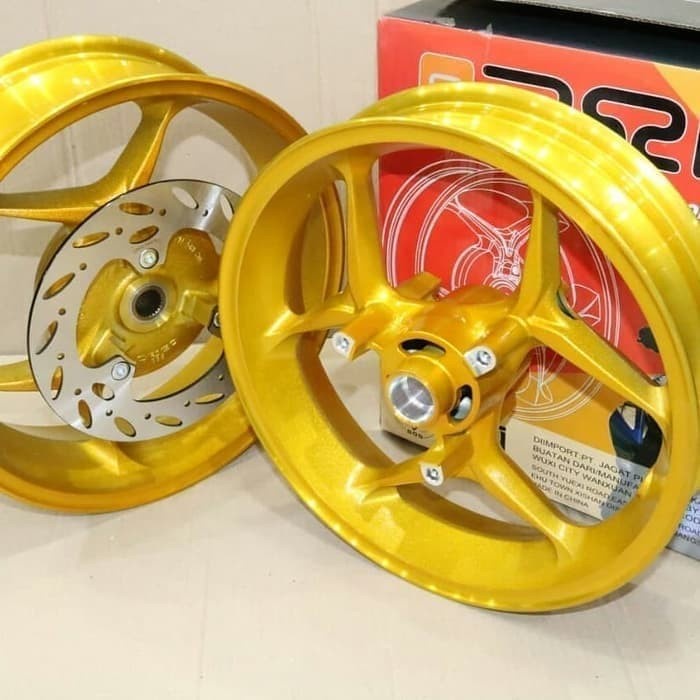 Jual Velg Axio Aerox 155 Aerox155 Double Disc Cakram Ring 14 Depan ...