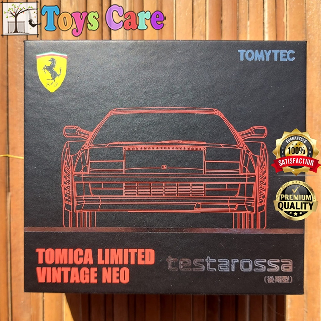 Jual TOMICA LIMITED VINTAGE NEO TLV FERRARI TESTAROSSA MERAH - TOMYTEC ...