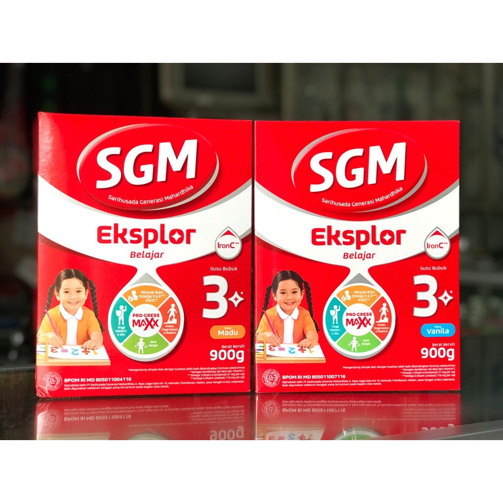 Jual Susu Bubuk rasa Coklat SGM Explore 3+ 900gr Coklat | Shopee Indonesia