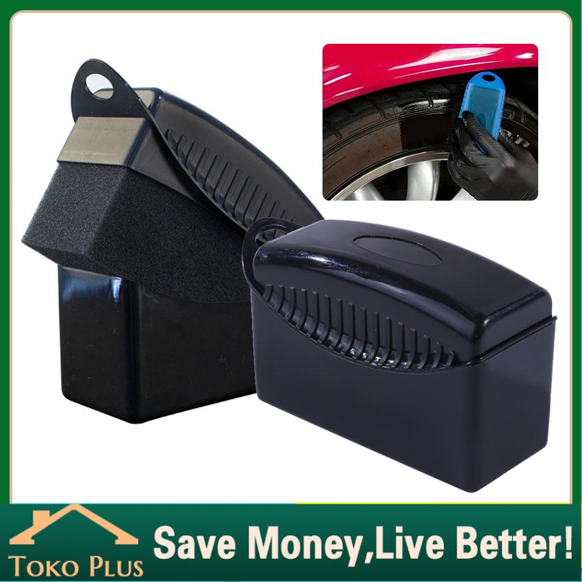 Jual Tyre Dressing Applicator Pad Semir Ban Dan Trim Mobil Sponge ...