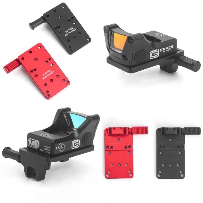 Jual Strike Industries Rep Universal Surf Handgun Red Dot Mounting Base ...