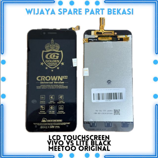 Jual LCD TOUCHSREEN VIVO V5 LITE MEETO ORIGINAL BLACK | Shopee Indonesia