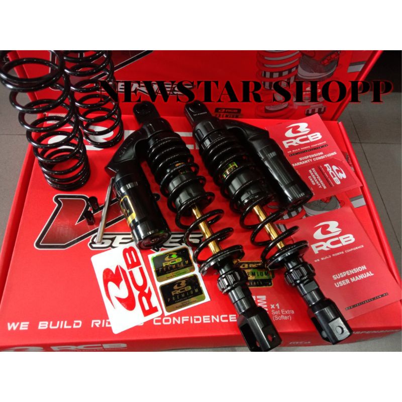 Jual Shockbreaker Shock Sok Tabung RCB V VS Series ukuran 360mm PCX 160 ...