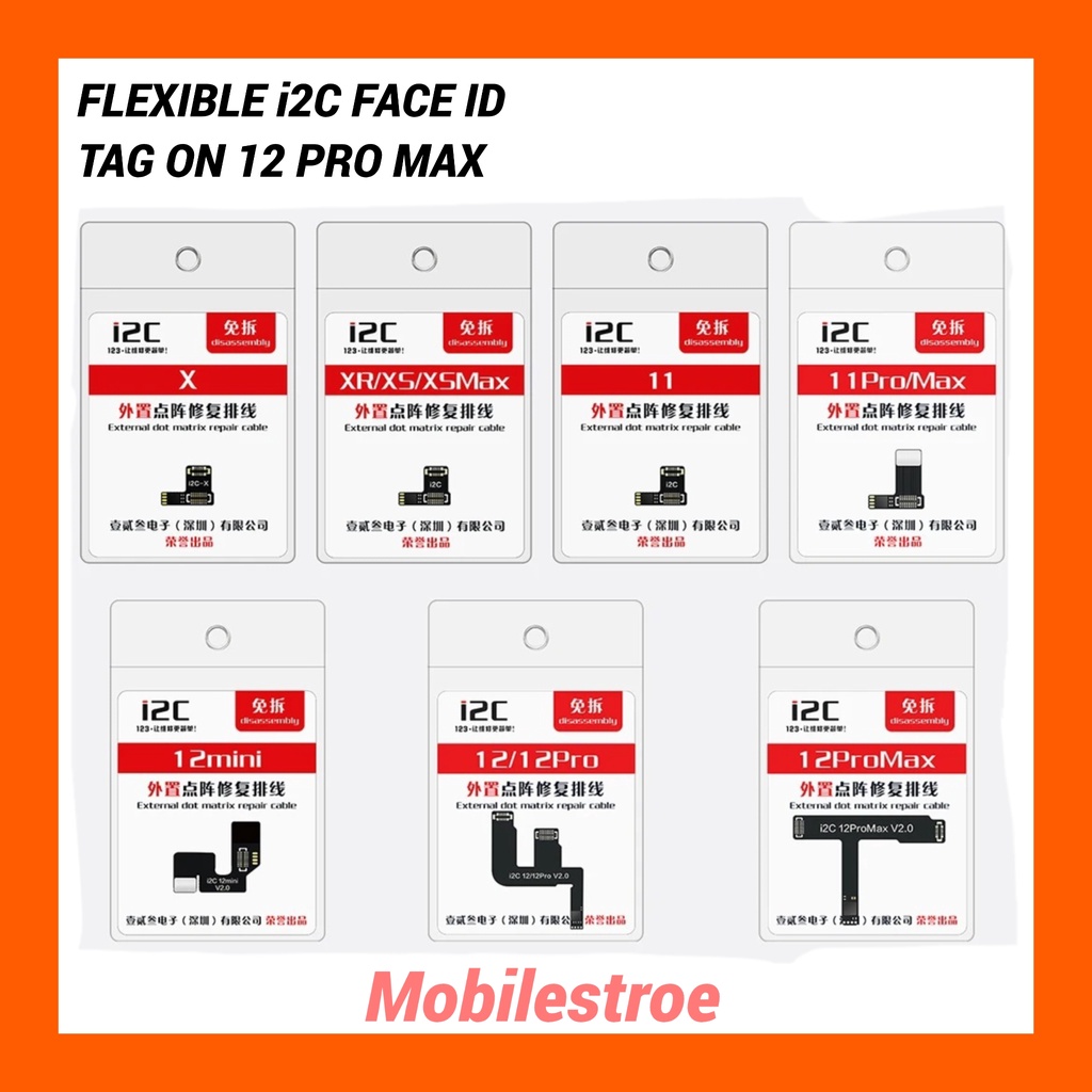 Jual FLEXIBLE DOT REPAIR FACE ID i2C TAG ON FOR X - 12 PRO MAX ORIGINAL ...