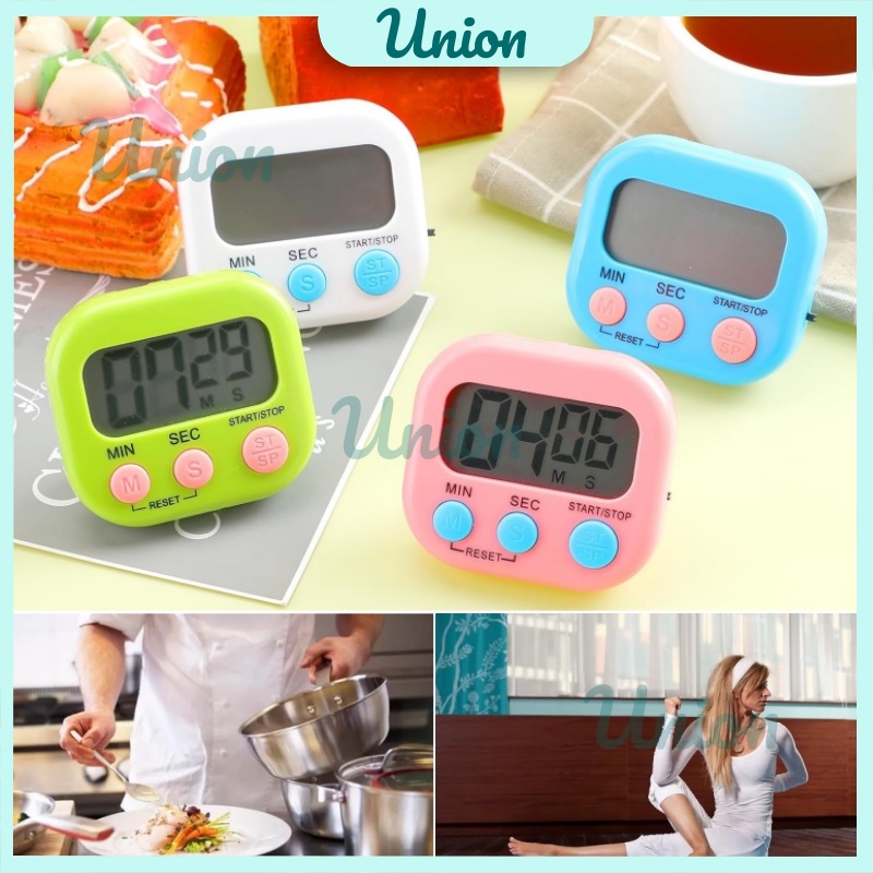 Jual UM Digital Timer Led Display / Pengatur Waktu Masak Stopwatch ...