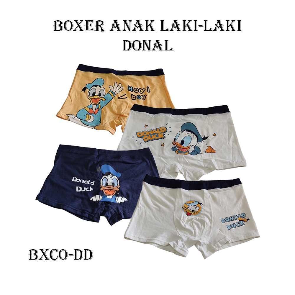 Jual Boxer Anak Laki / Boxer Gambar kartun / Celana Dalam Donal Duck ...