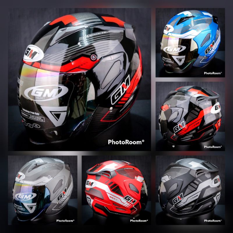Jual Helm GM FIGHTER MOTIF VENDER | Shopee Indonesia