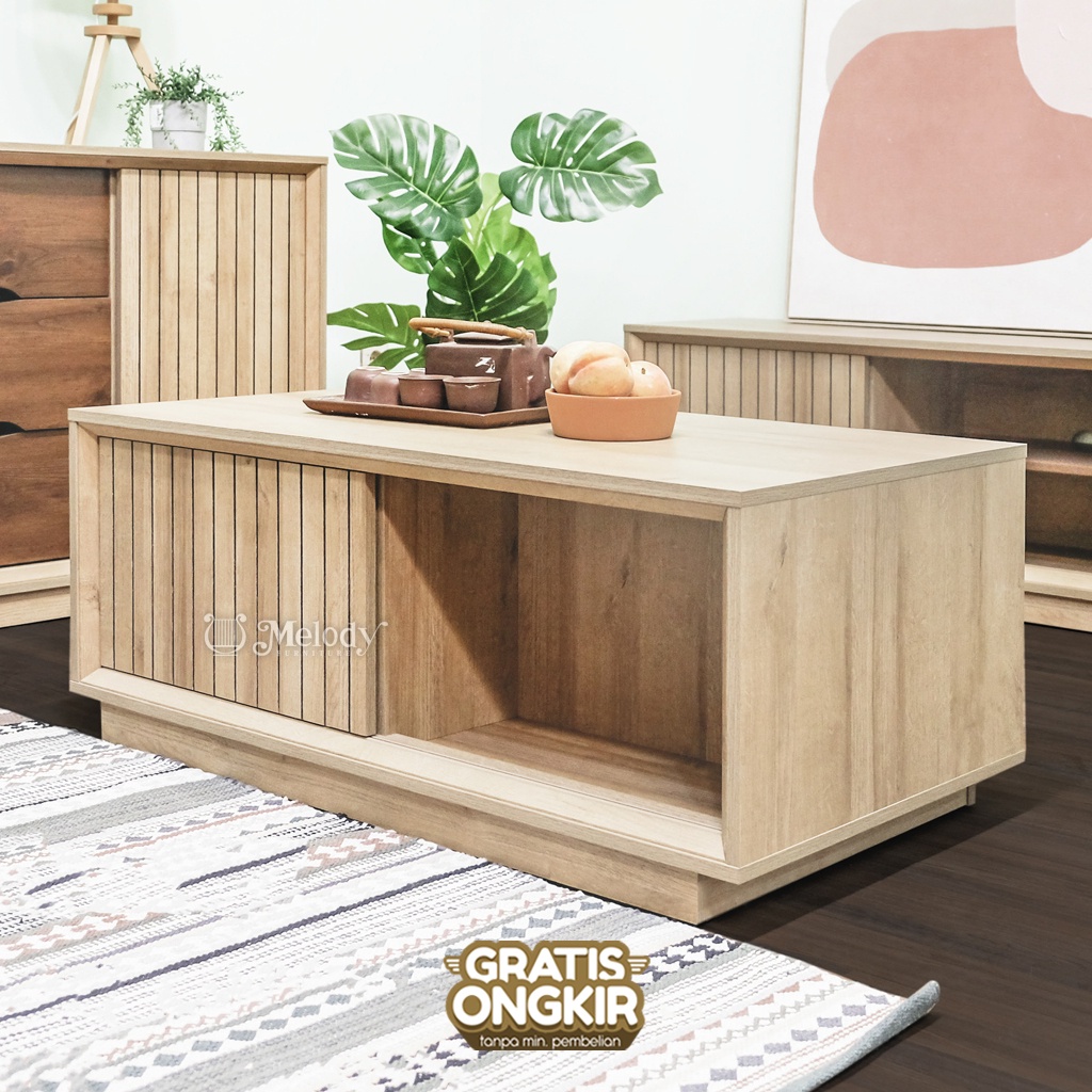 Jual Melody Furniture Meja Tamu Meja Kopi RYUKI COFFEE TABLE RIVIERA ...