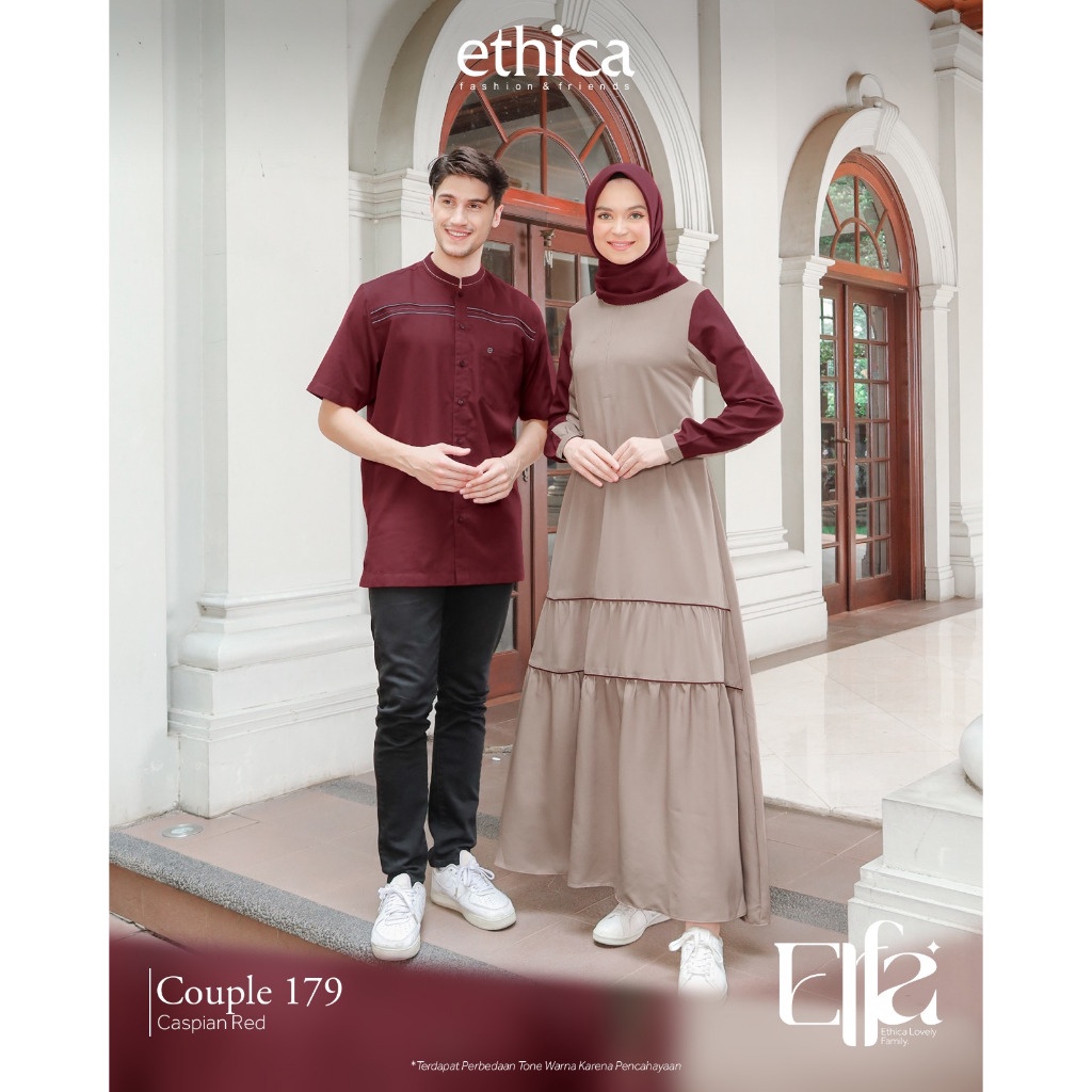 Jual [READY SIAP KIRIM] COUPLE 179 CASPIAN RED Dijamin Ori By ETHICA ...