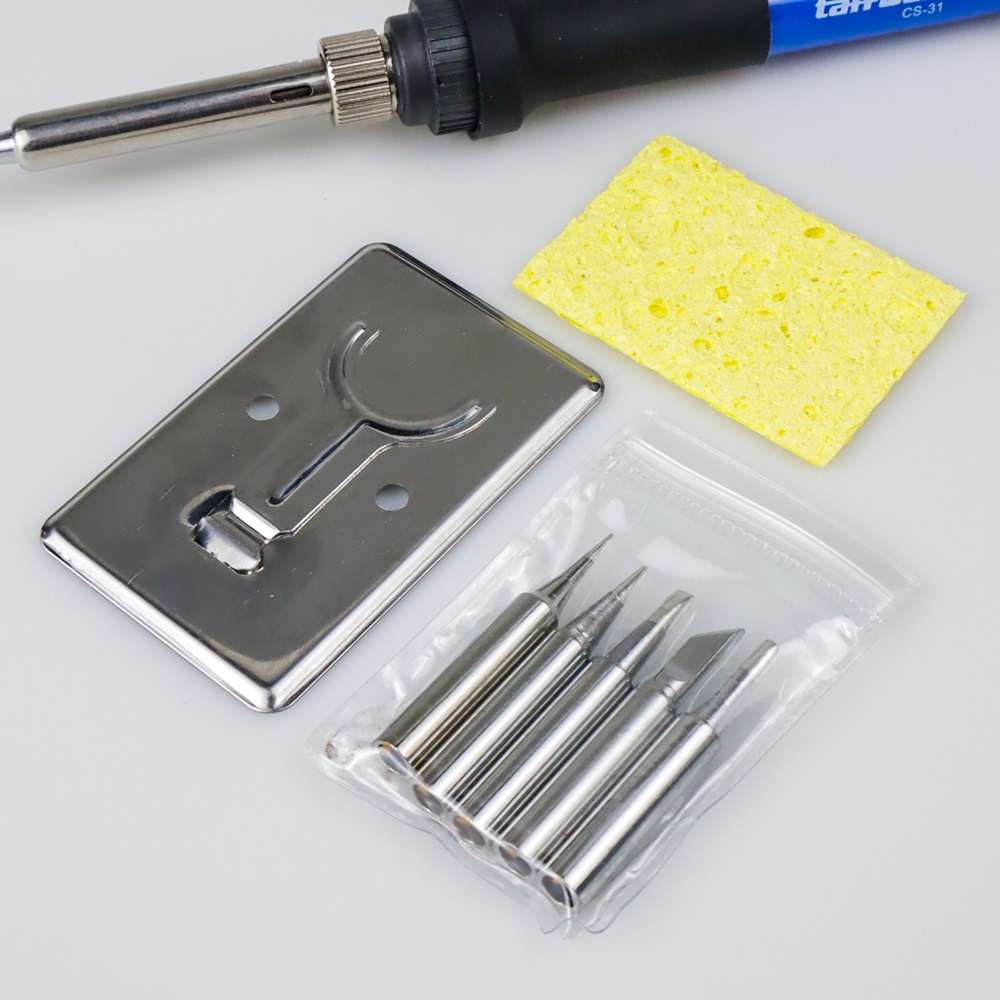 Jual Solder Adjustable Temperature Fast Heat 450C 60W with 5 Tips - CS ...