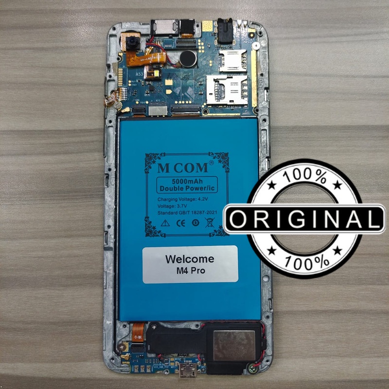 Jual Battery Batere Batre Baterai Double Power Mcom Welcome M4 Pro Kapasitas 5000 mah | Shopee ...