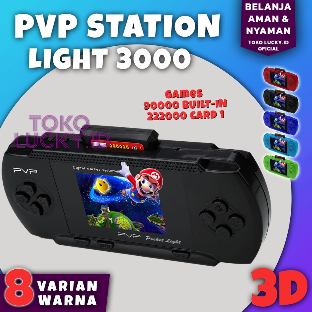 Jual Gameboy Gamebot 2,7" 1000+Game Fullcolor LCD USB Charge Mainan ...